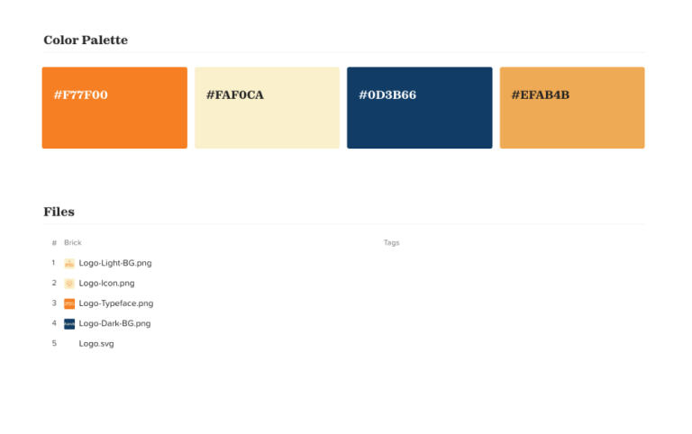 Logo Deliverables Template - Explore Walling